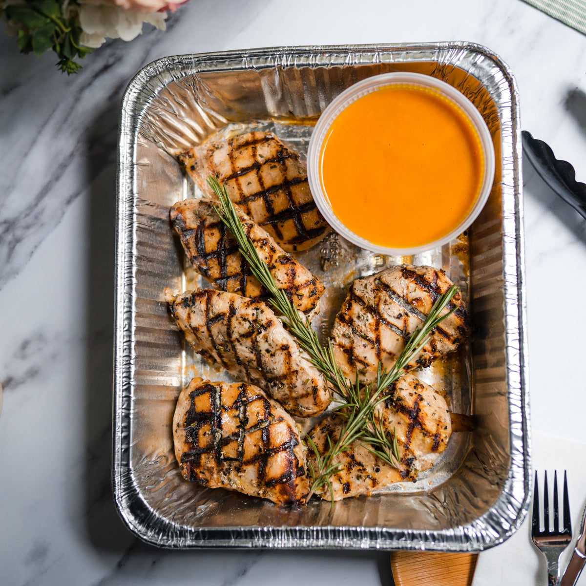 Herb Grilled Chicken Breasts – Chef's Garden Catering & Events