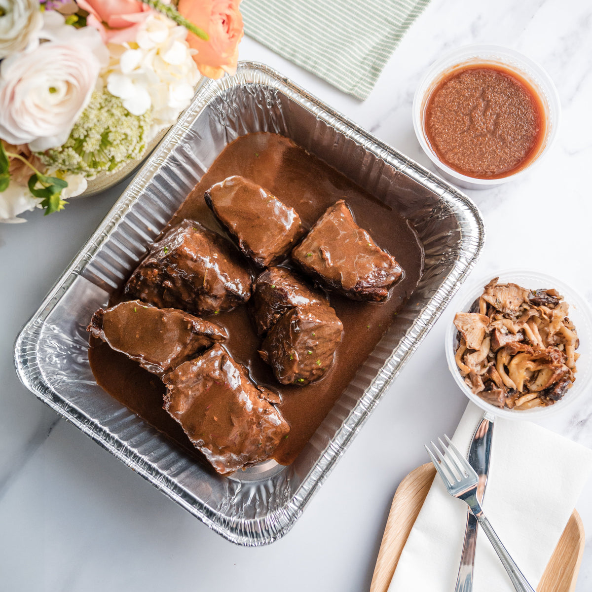 Madeira Braised Beef Short Ribs – Chef's Garden Catering & Events